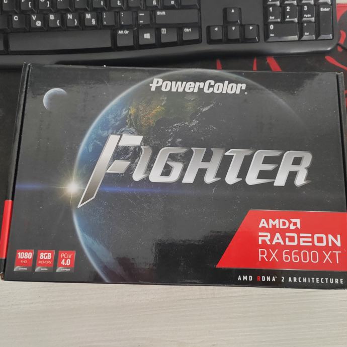 POWERCOLOR Radeon RX 6600XT Fighter, 8GB GDDR6