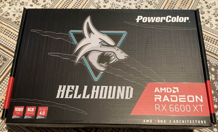 NOVO*, PowerColor RX 6600 XT Hellhound OC 8G