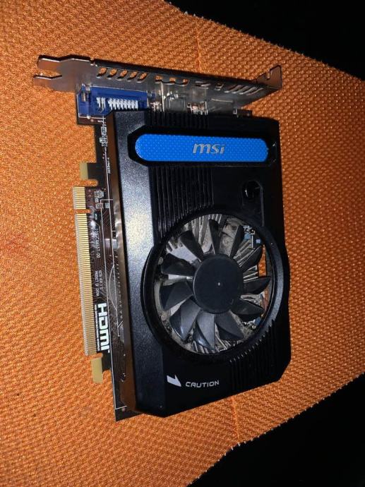 Prodajem graficku karticu MSI R7750 1GB DDR5 stanje 10/10