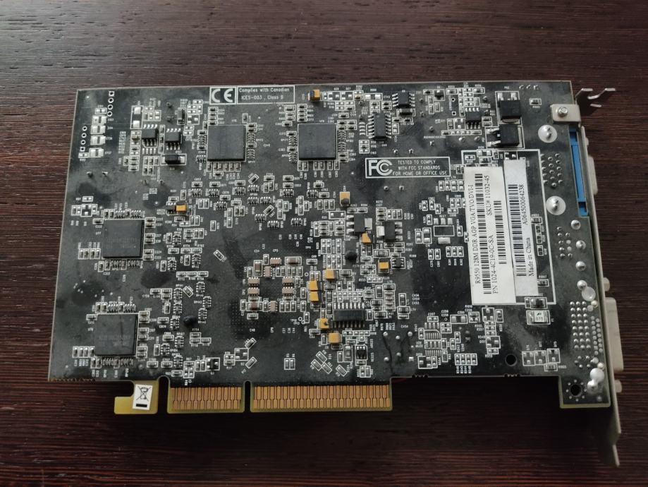 Radeon R9550 128MB DDR AGP grafička kartica