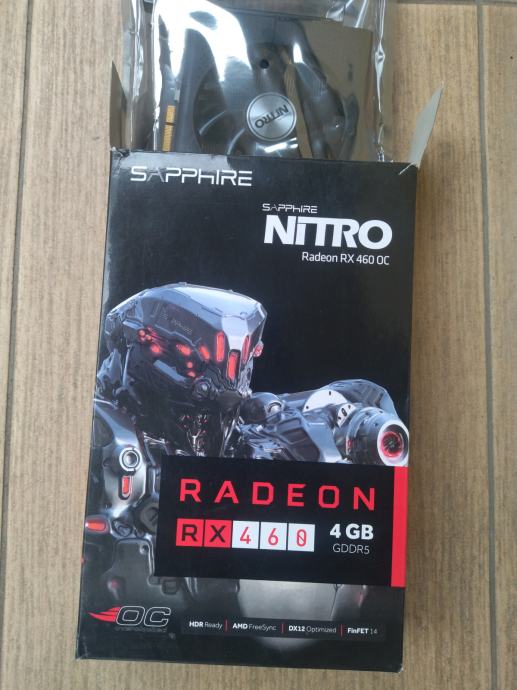 Radeon RX 460 OC NITRO 4GB GDDR5