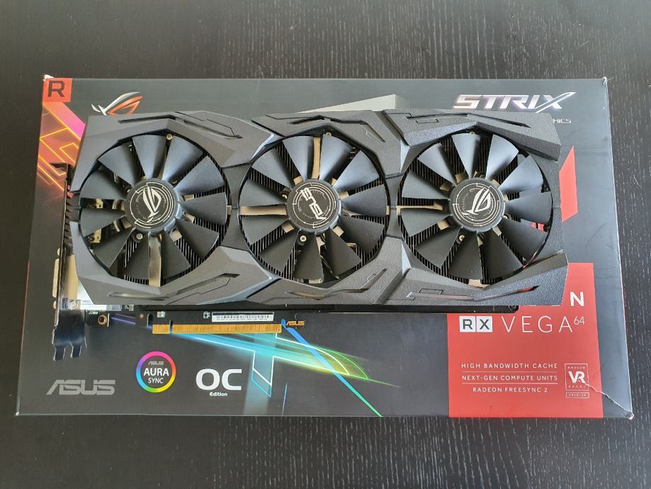 Radeon RX Vega 64 Asus Strix