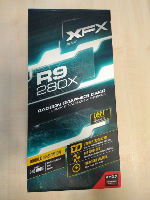Radeon XFX R9 280X DD, 3GB