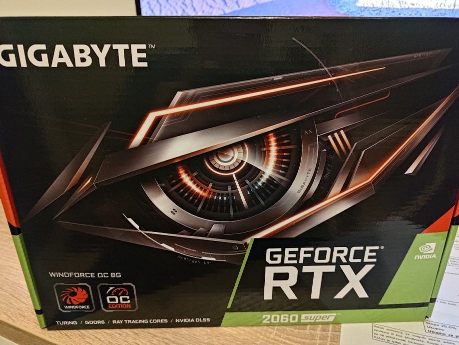 RTX 2060 SUPER Windforce 8 GB - Garancija