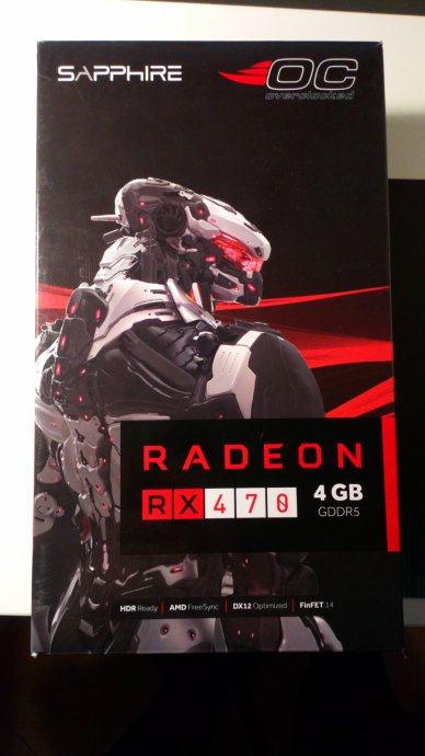 RX 470 OC 4GB GDDR5 + BACKPLATE