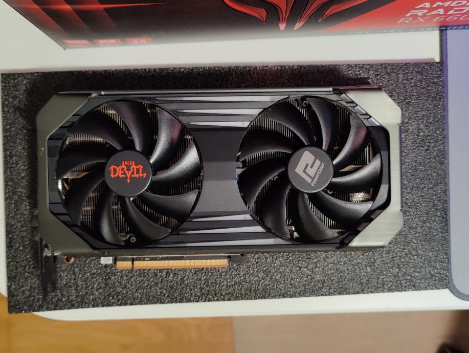 RX 6600 XT - RED DEVIL - Garancija