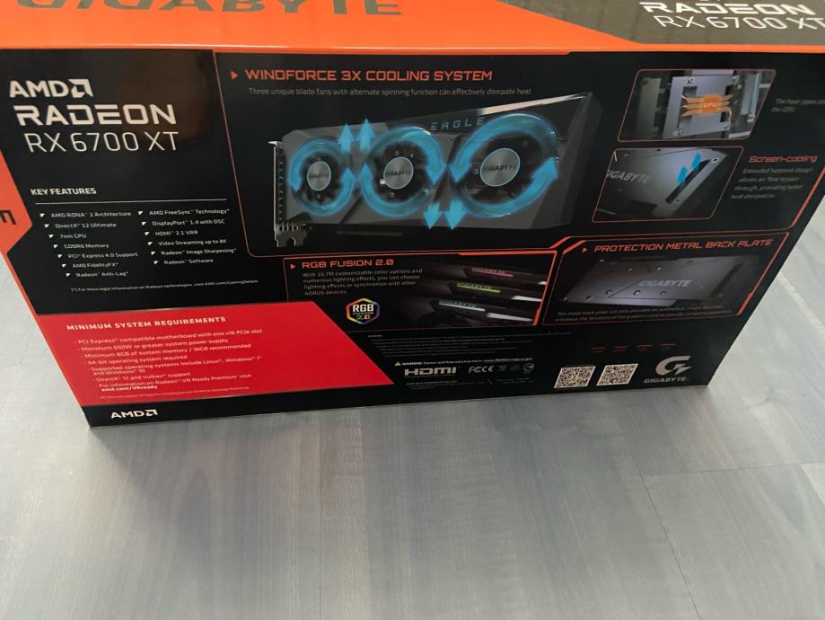 RX 6700 XT Gigabyte
