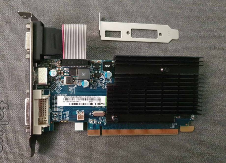 Sapphire AMD Radeon HD 5450 Silent 512MB GDDR3 LP PCI-E DX11 grafička