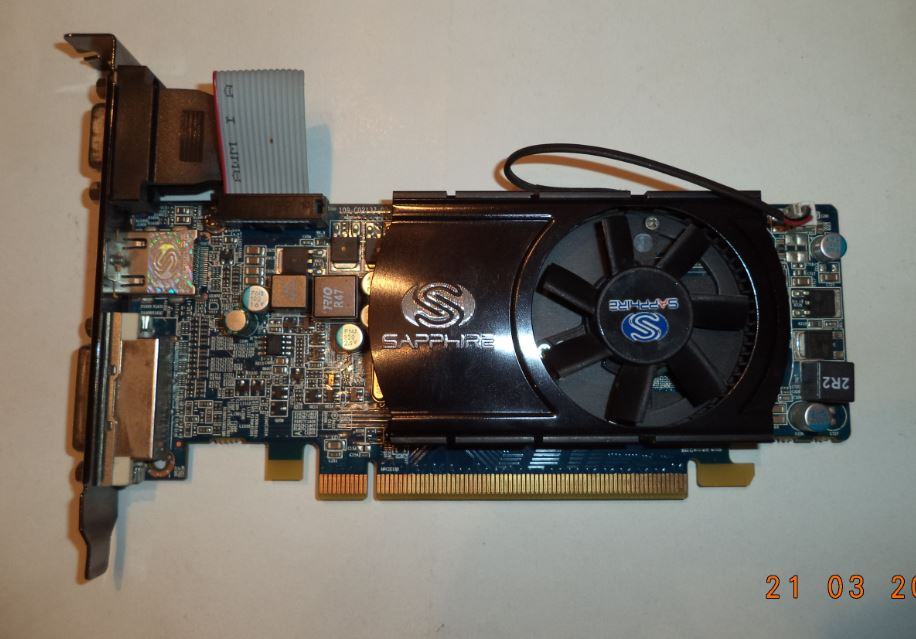 Sapphire AMD Radeon HD 5570 1GB 128-bit GDDR3 DX11 LP PCI-E graficka