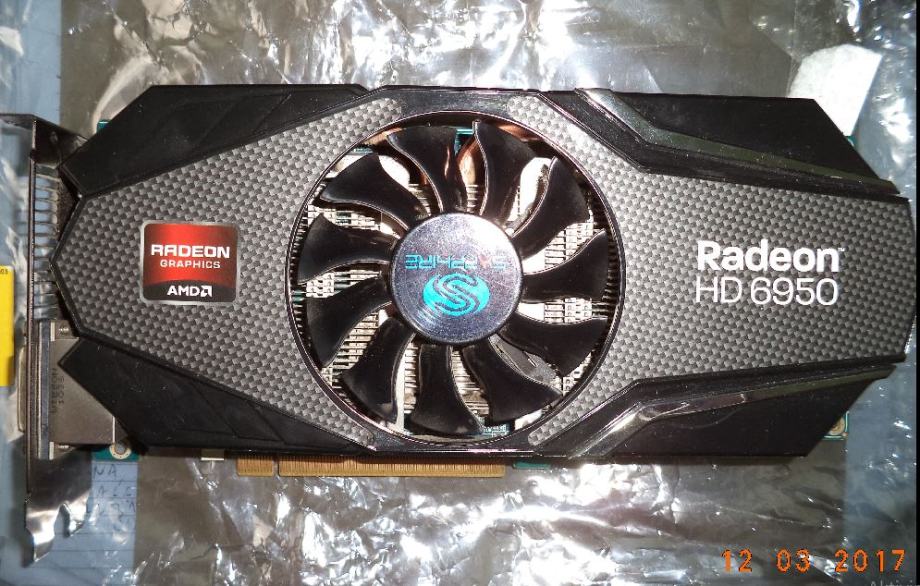 Sapphire AMD Radeon HD 6950 1GB 256-bit GDDR5 DX11 PCI-E grafička