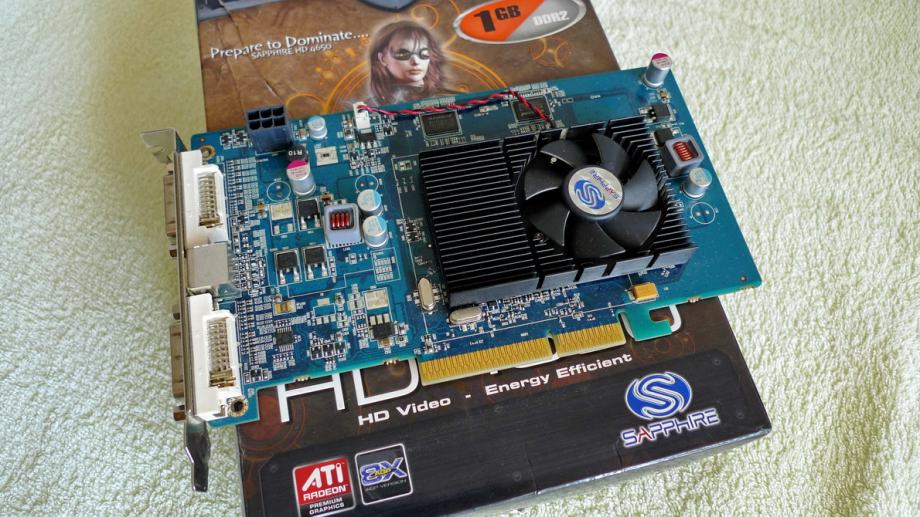 SAPPHIRE ATi Radeon HD4650 1GB DDR2 AGP