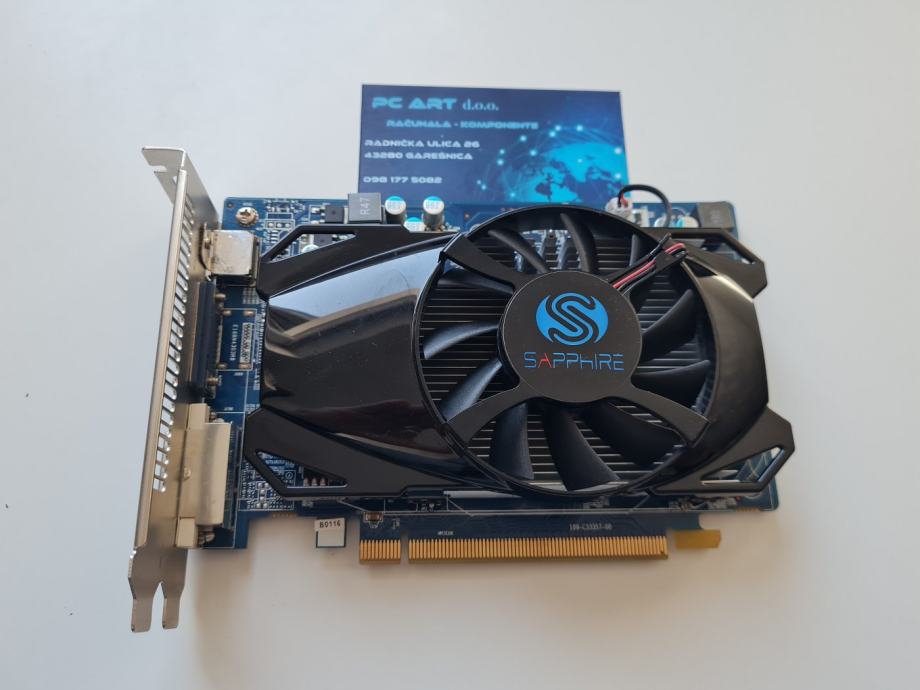 Sapphire ATI Radeon HD 6670 1GB GDDR5, PCI-E, HDMI, DP, DVI - HD6670