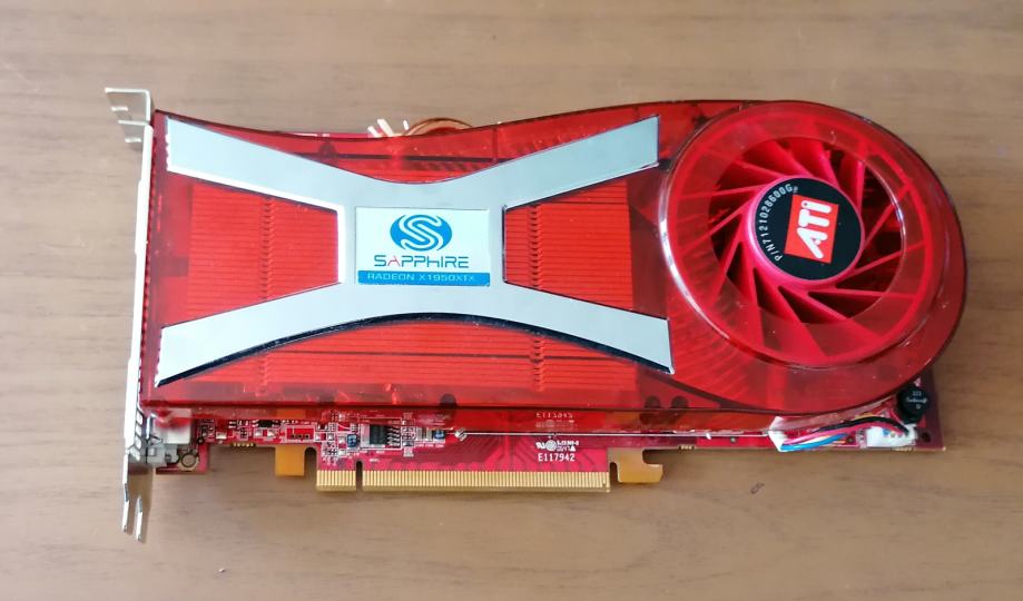 SAPPHIRE ATI RADEON X1950 XTX, 512 MB, 256 BIT, GDDR4 (52)