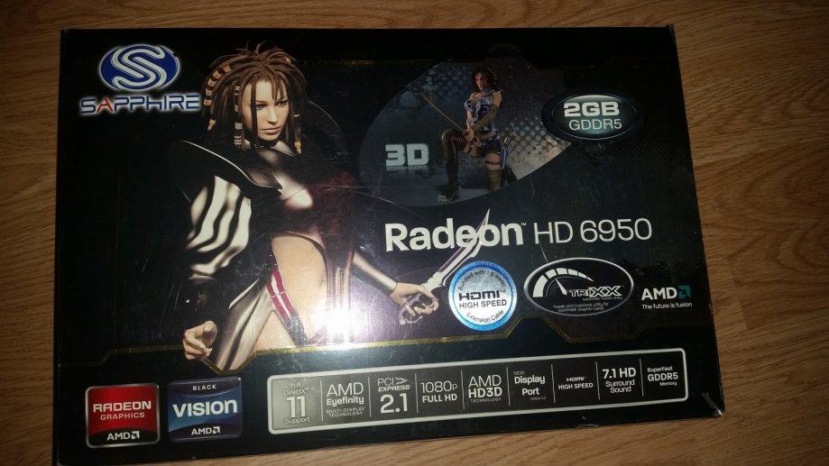Sapphire Radeon HD 6950 2GB