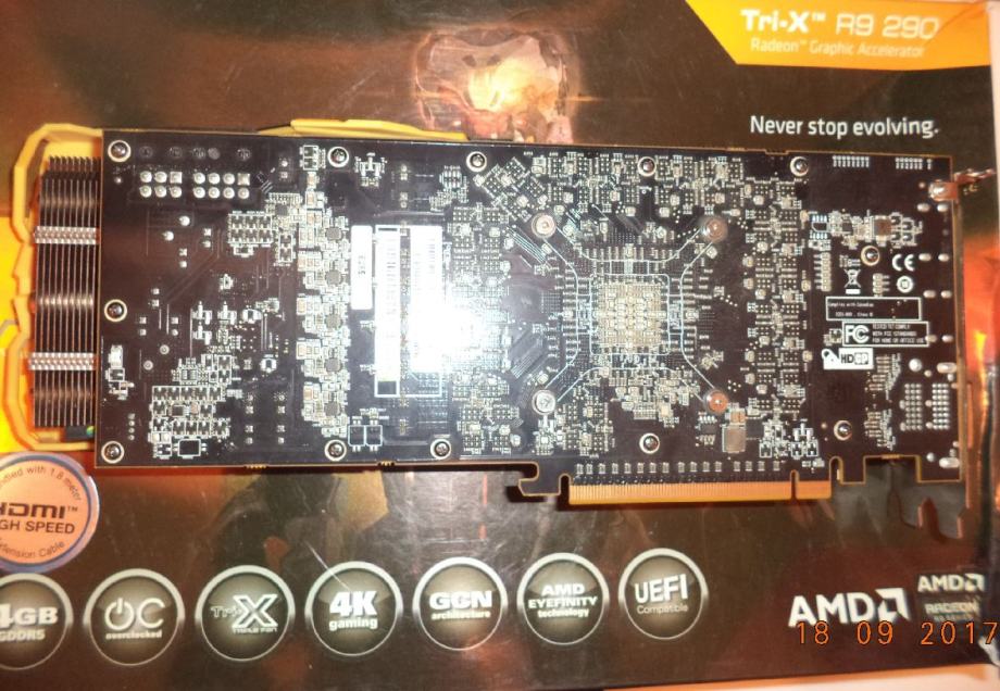 Sapphire Radeon R9 290 Tri-X OC 4GB GDDR5 512-bit grafička