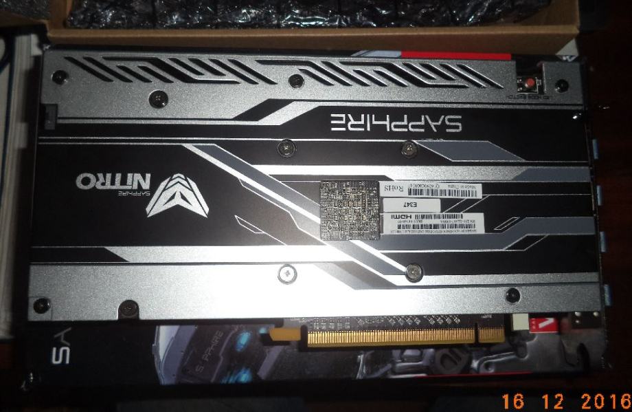 Sapphire Radeon RX 470 NITRO+ OC 8GB GDDR5 256-bit grafička - garancij