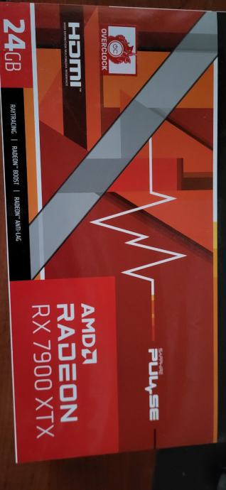 SAPPHIRE Radeon RX 7900XTX 24GB GDDR6 Pulse