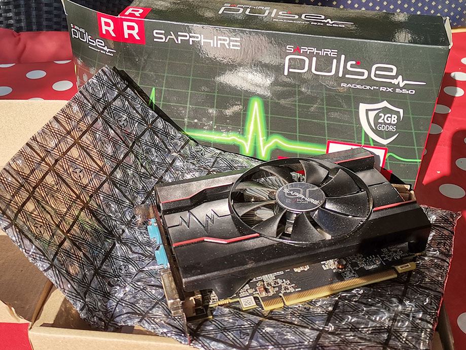 Sapphire Radeon RX550 2GB