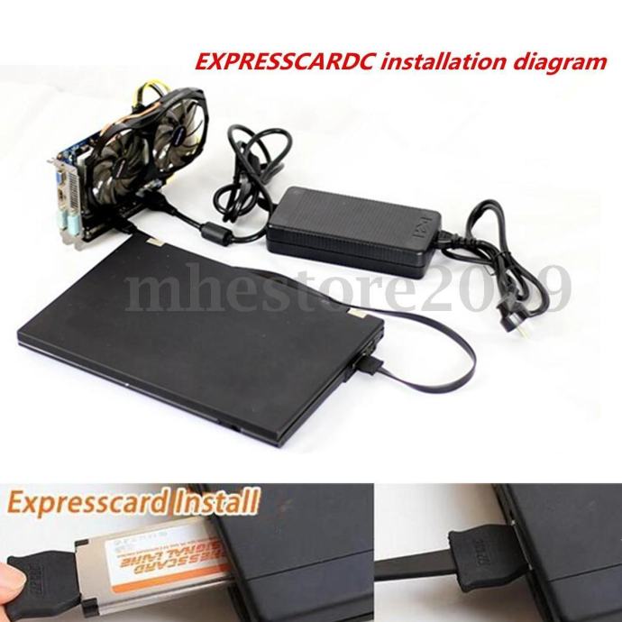 V8.0 EXP GDC Beast Laptop External Graphics Card Express Card Version