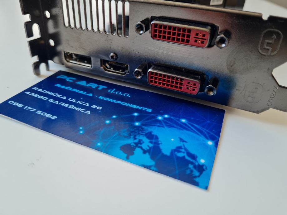 XFX AMD Radeon HD 5570 1GB GDDR5, PCI-E, HDMI, DP, HD5770 - Račun/R1