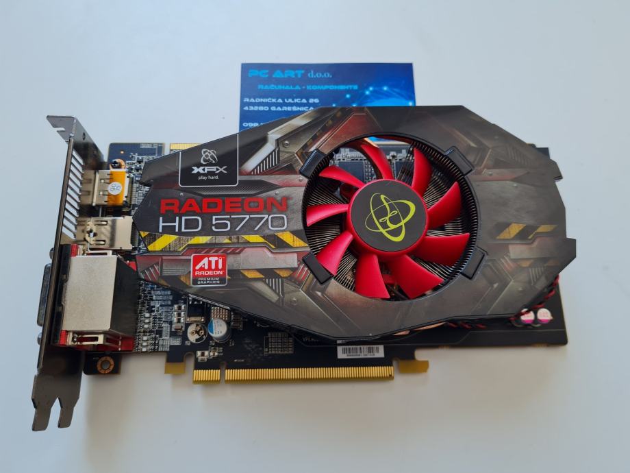 XFX AMD Radeon HD 5570 1GB GDDR5, PCI-E, HDMI, DP, HD5770 - Račun/R1