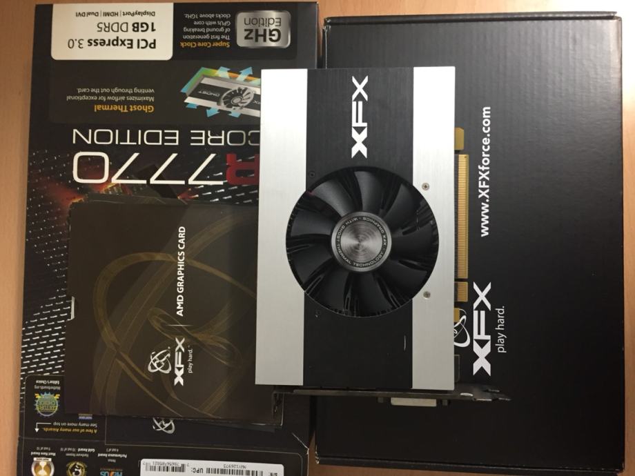 XFX R7770 ghost 1GB DDR5 Ghz edition