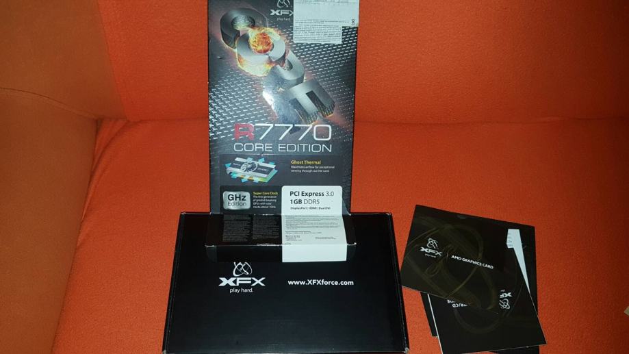XFX AMD Radeon™ HD 7770 Core Edition 1GB