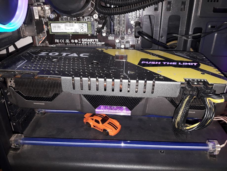 zotac GeForxe gtx 1070Ti Map Extreme