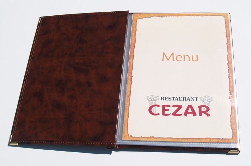 Jelovnici, Vinske karte, Korice za račun, Rezervirano