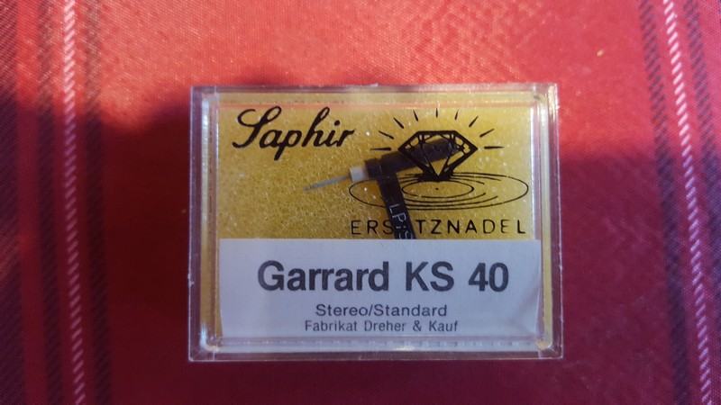 garrard ks 40,igla za gramofon,novo,