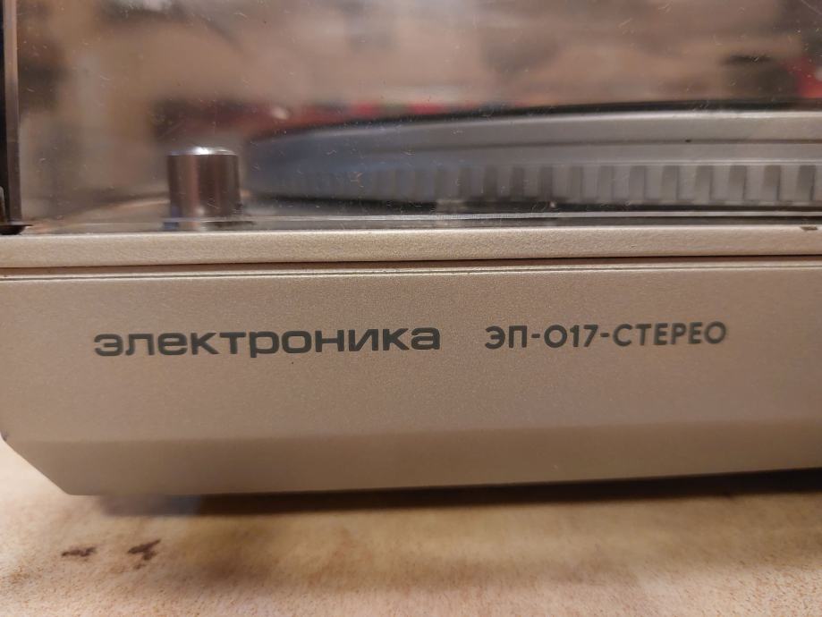 Gramofon elektronika ep-017 stereo