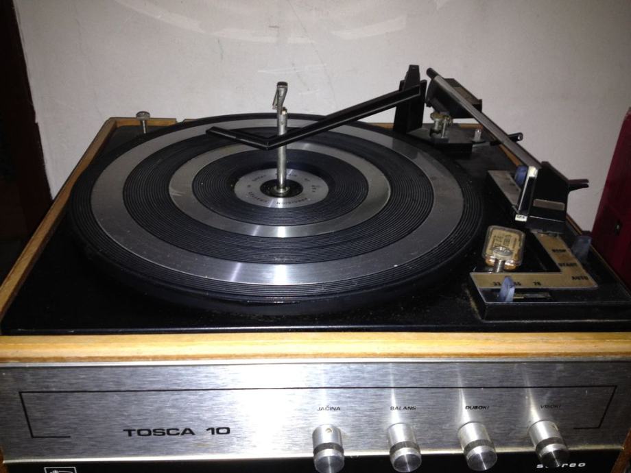 [REZERVIRANO] Gramofon Tosca 10 - Kolekcionarski primjerak!