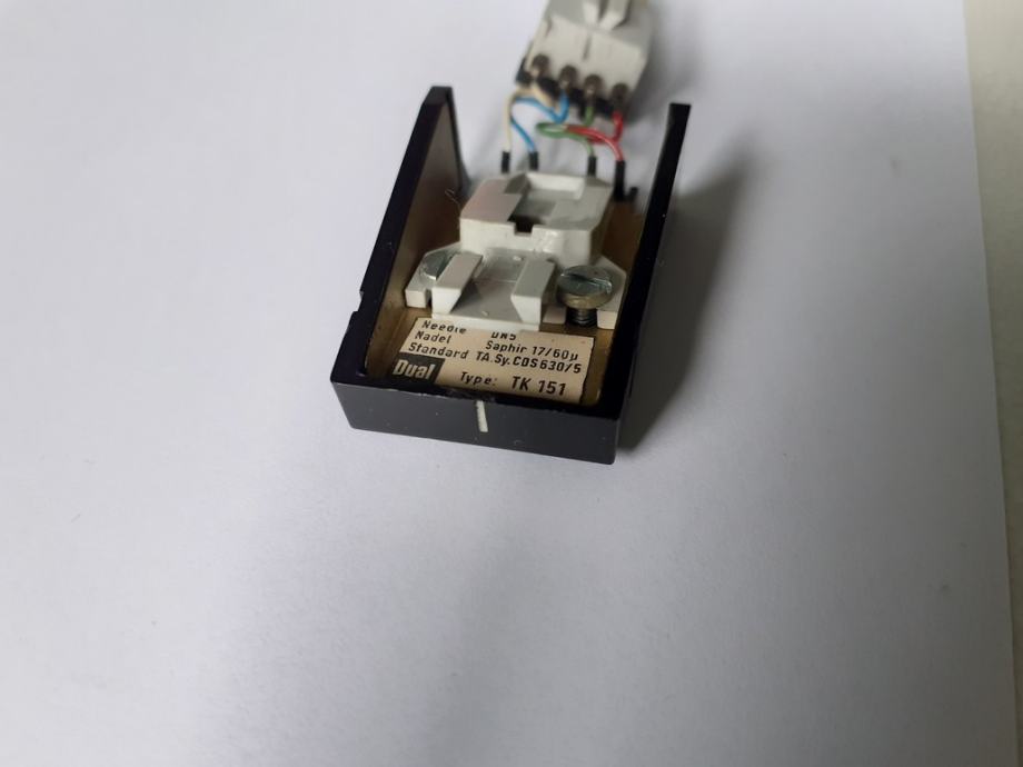 Headshell adapter Dual TK 151 sa ispravnom zvučnicom CDS 630