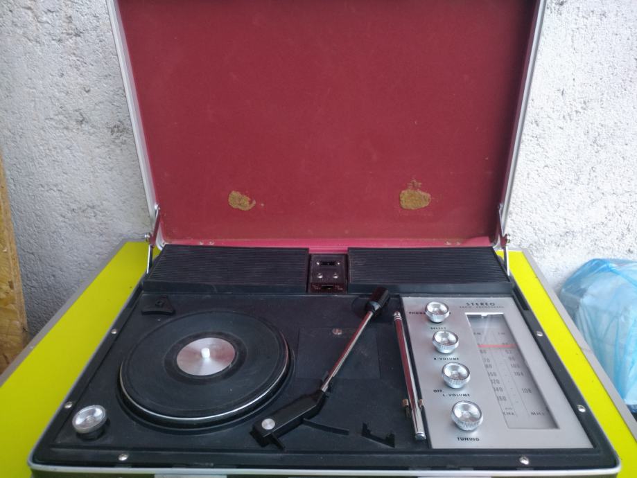 Radio +gramofon kofer