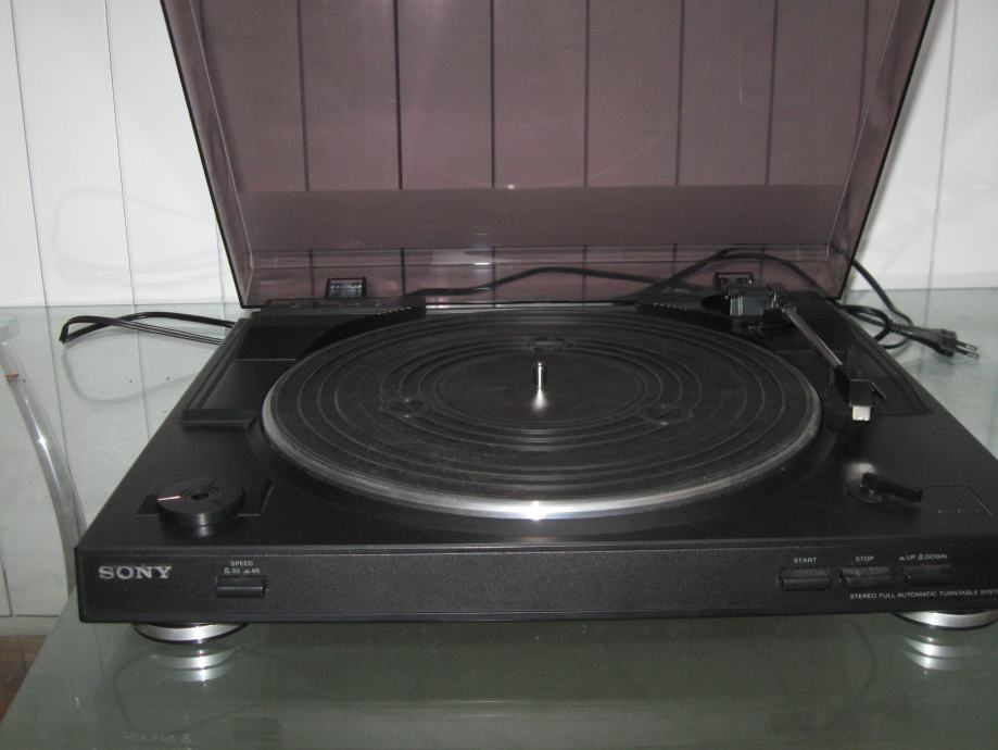 sony gramofon