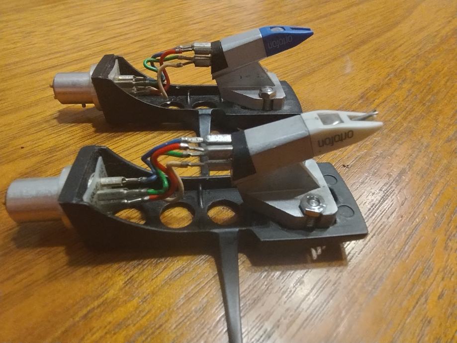 Technics headshell i Ortofon Pro Silber OM