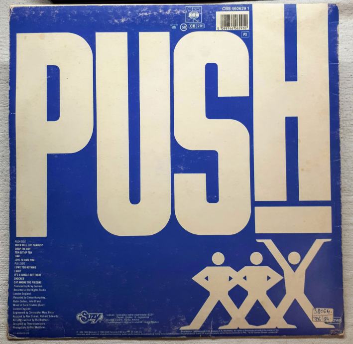 BROS - PUSH LP GRAMOFONSKA PLOČA