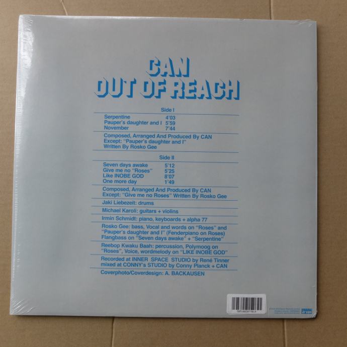 Can – Out Of Reach, Krautrock, 180g Vinyl, EU Press