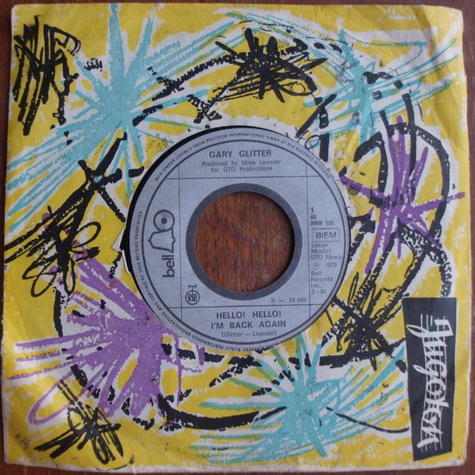 Gary Glitter: Hello! Hello! Im back again