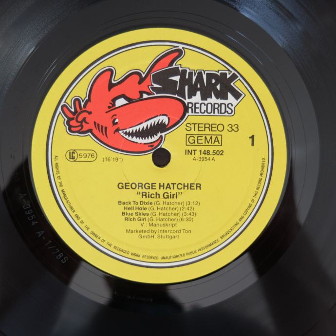 George Hatcher – Rich Girl, German Press