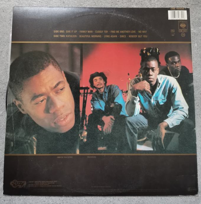 GRAMOFONSKA PLOČA ROACHFORD-SUZY, 1988. GODINA