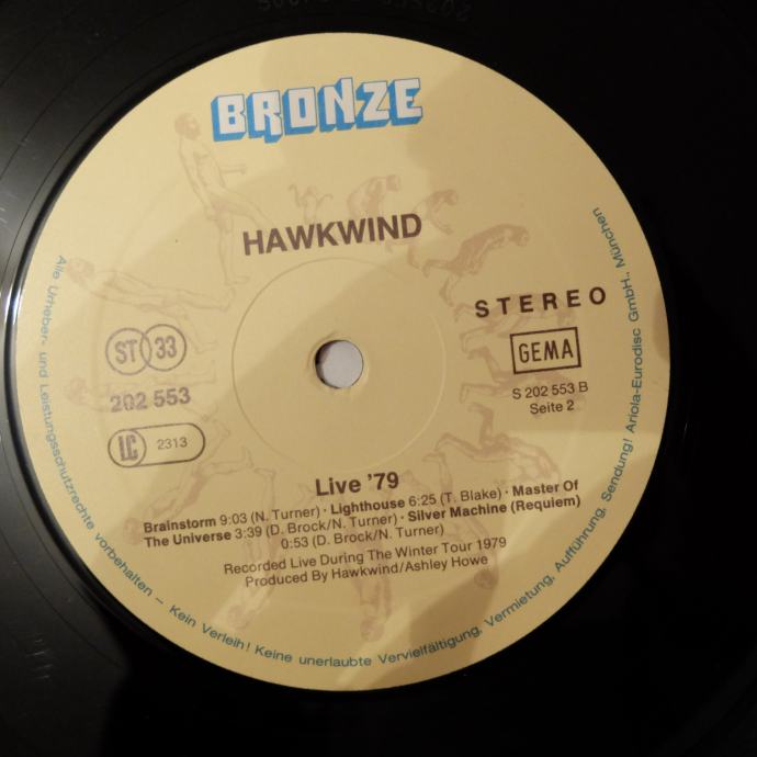 Hawkwind – Live Seventy Nine, Germ. Press
