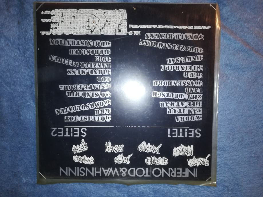 Inferno - tod & wahnsin lp punk hardcore