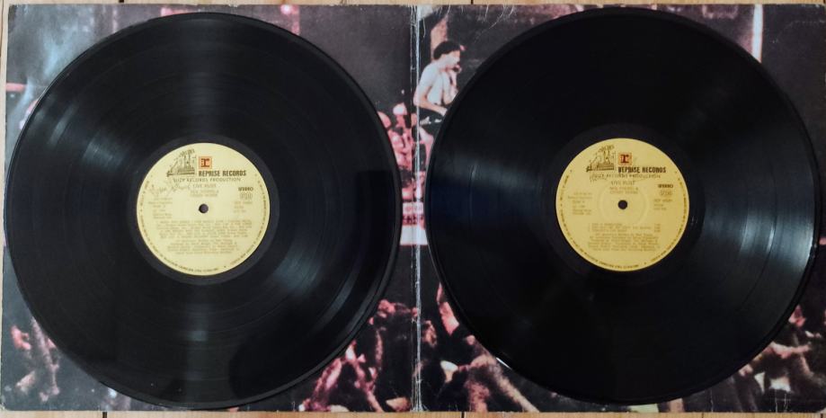 LP -DUPLI ALBUM, NEIL YOUNG - LIVE RUST