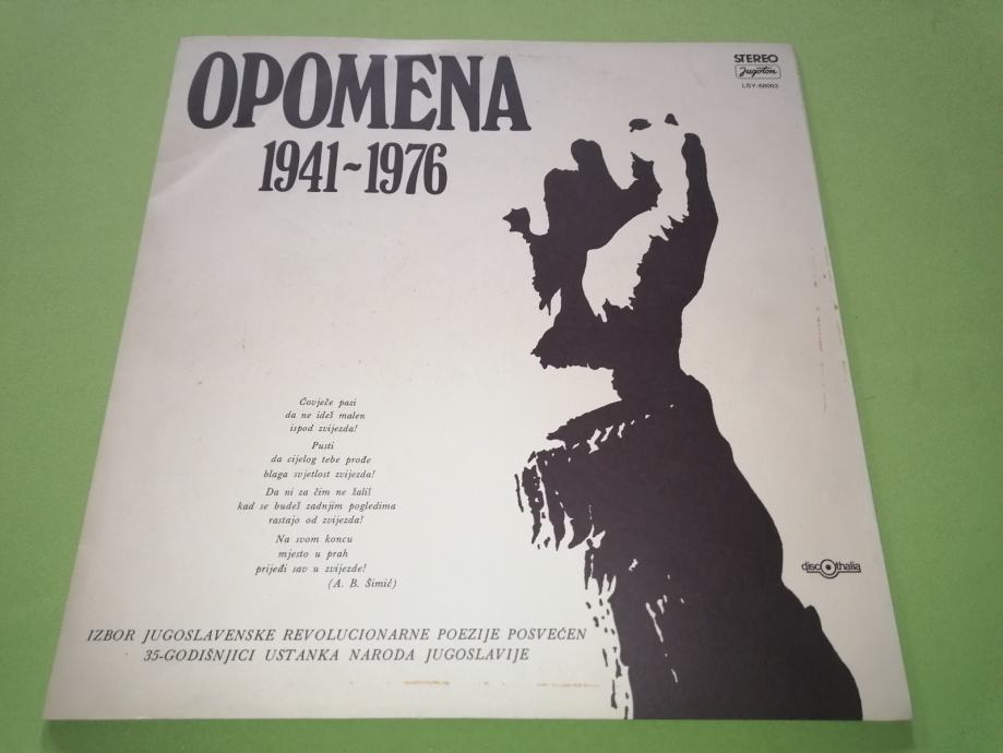 LP - Opomena 1941-1976