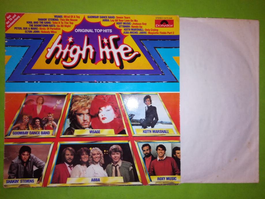 LP-Various ‎– High Life - Original Top Hits