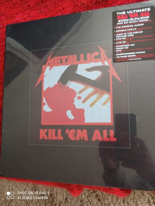 METALLICA BOX - KILL EM ALL i RIDE THE LIGHTNING