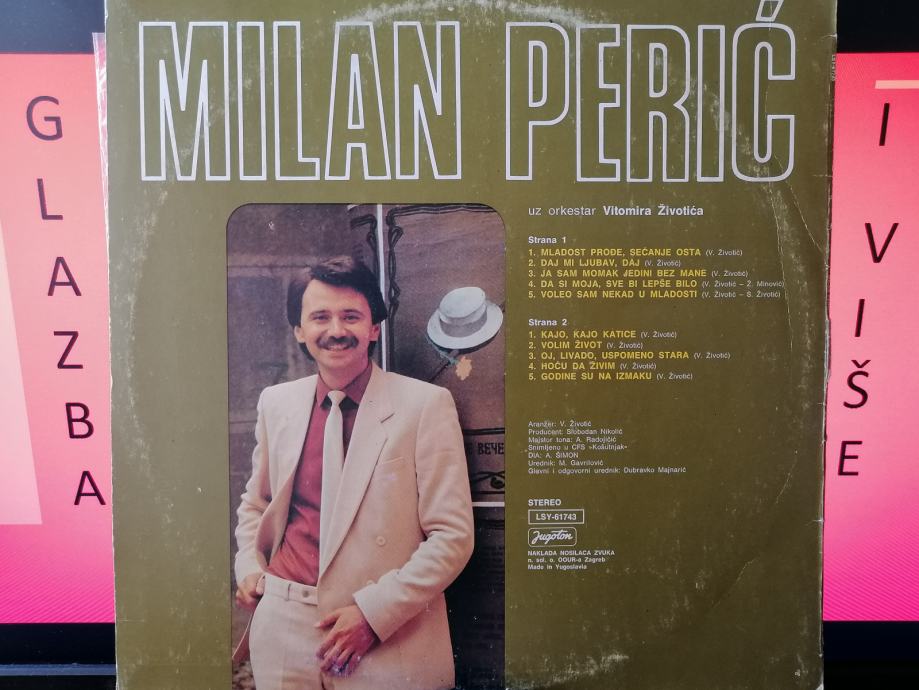 Milan Perić - Ja sam momak jedini bez mane