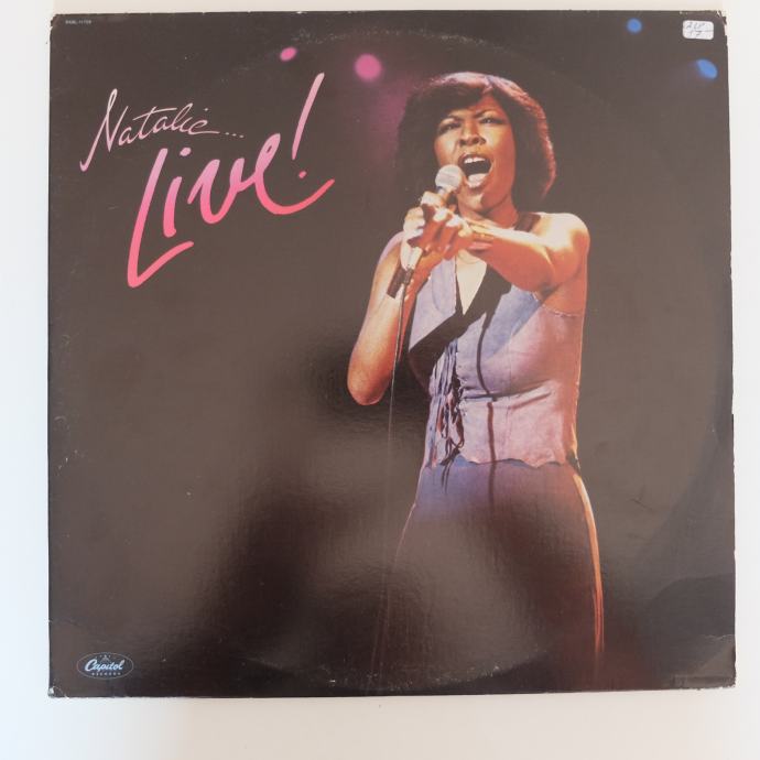 Natalie Cole – Natalie ... Live!, dupli LP
