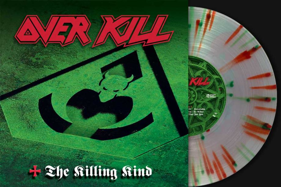 Overkill THE KILLING KIND 1LP limited edition PopUp splatter vinyl